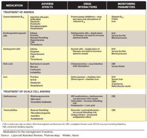 Drugs for the Treatment of Anemias (Antianemics) - Manual of Medicine